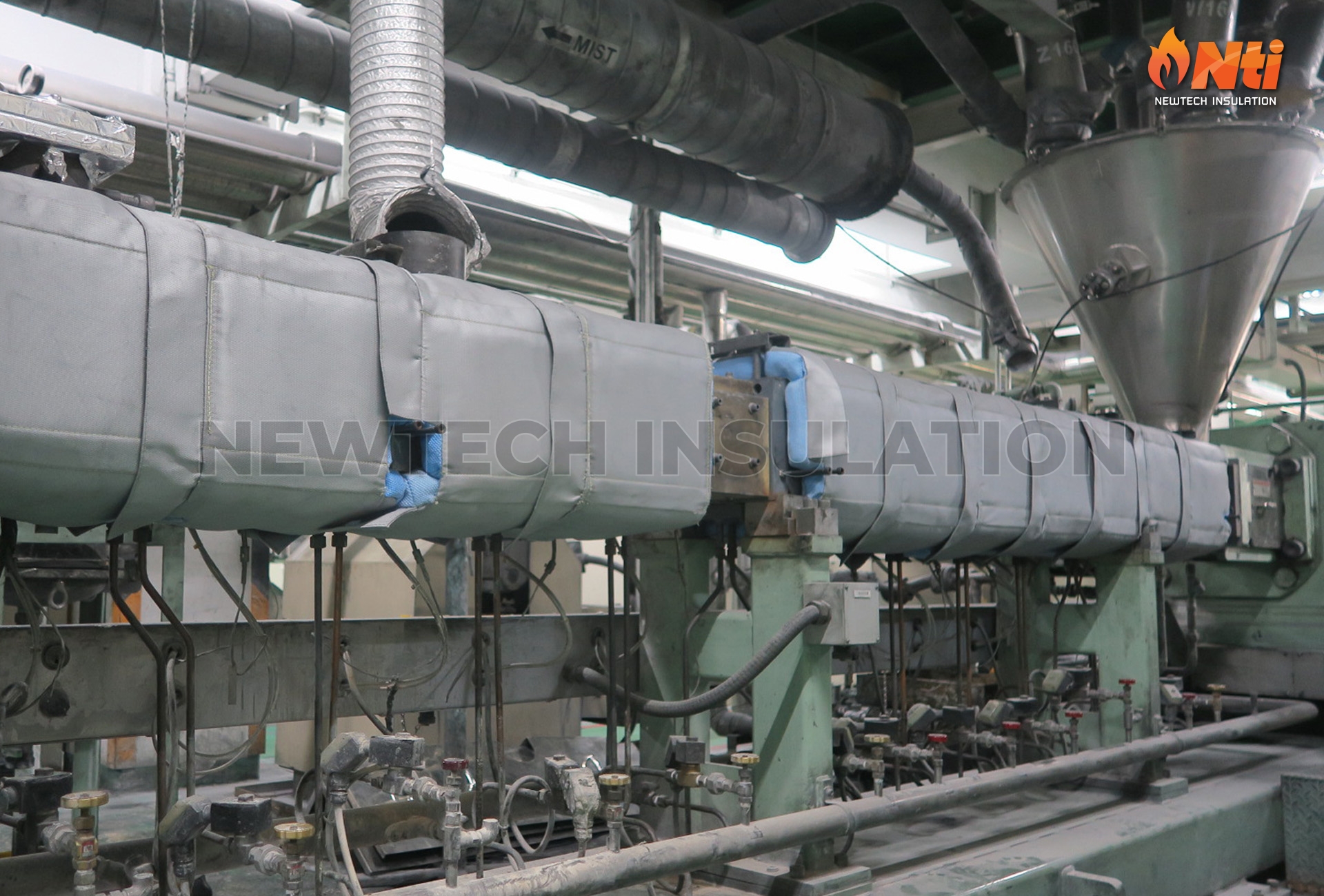 Extrusion Machine Insulation - Newtech Insulation