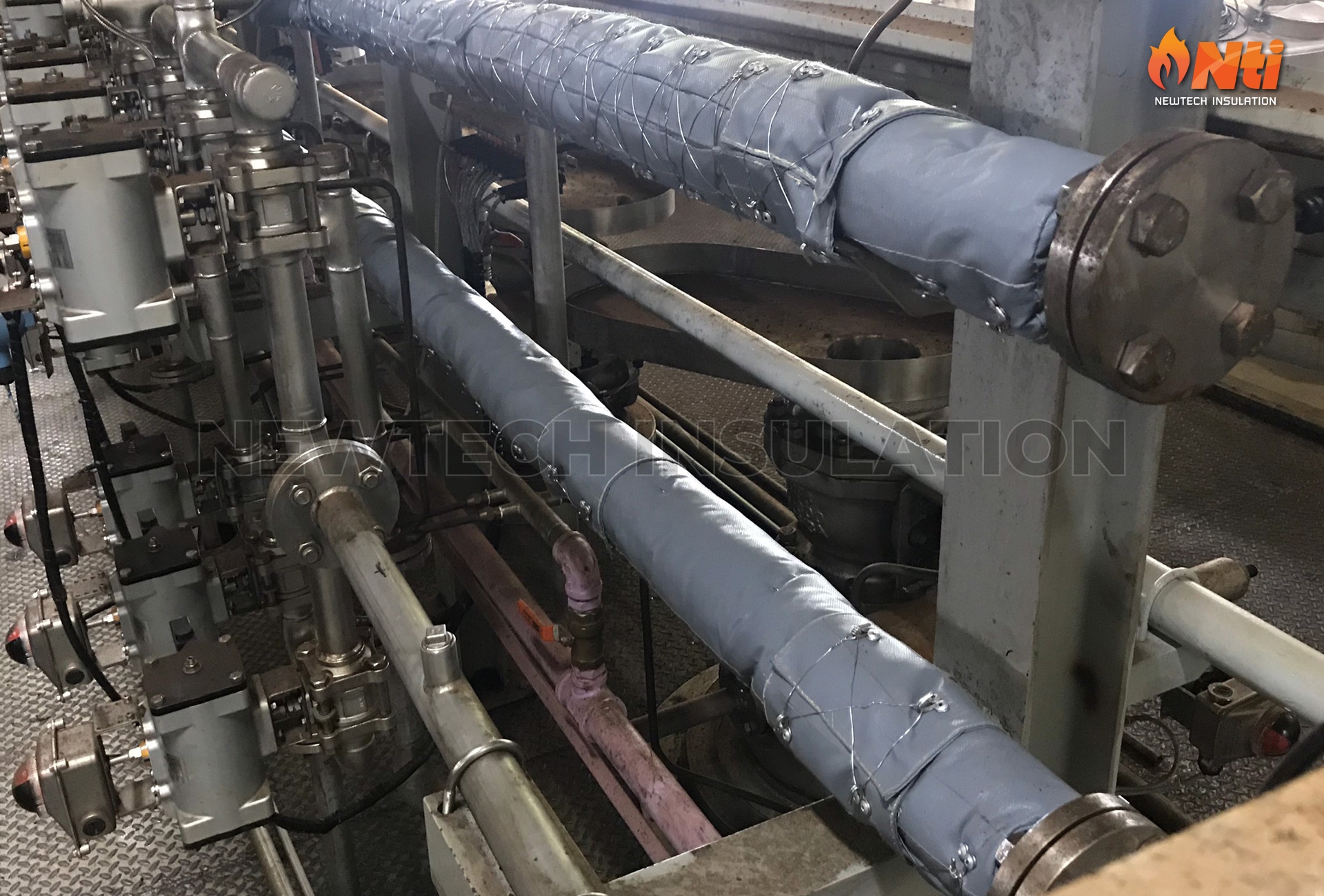 Steam Pipe Insulation - Newtech Insulation