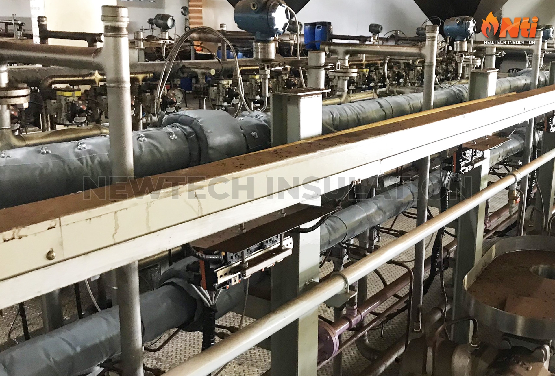 Steam Pipe Insulation - Newtech Insulation