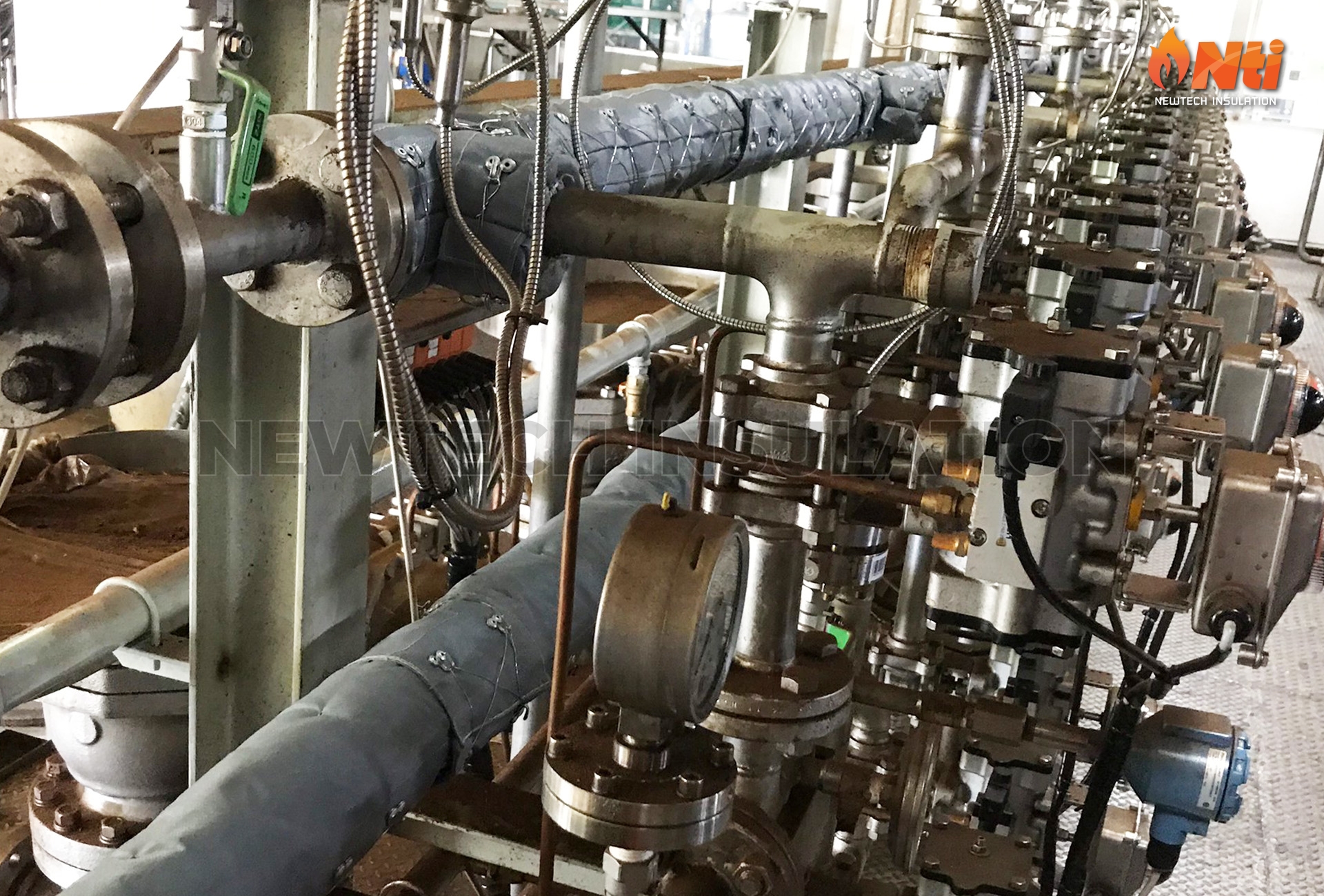 Steam Pipe Insulation - Newtech Insulation