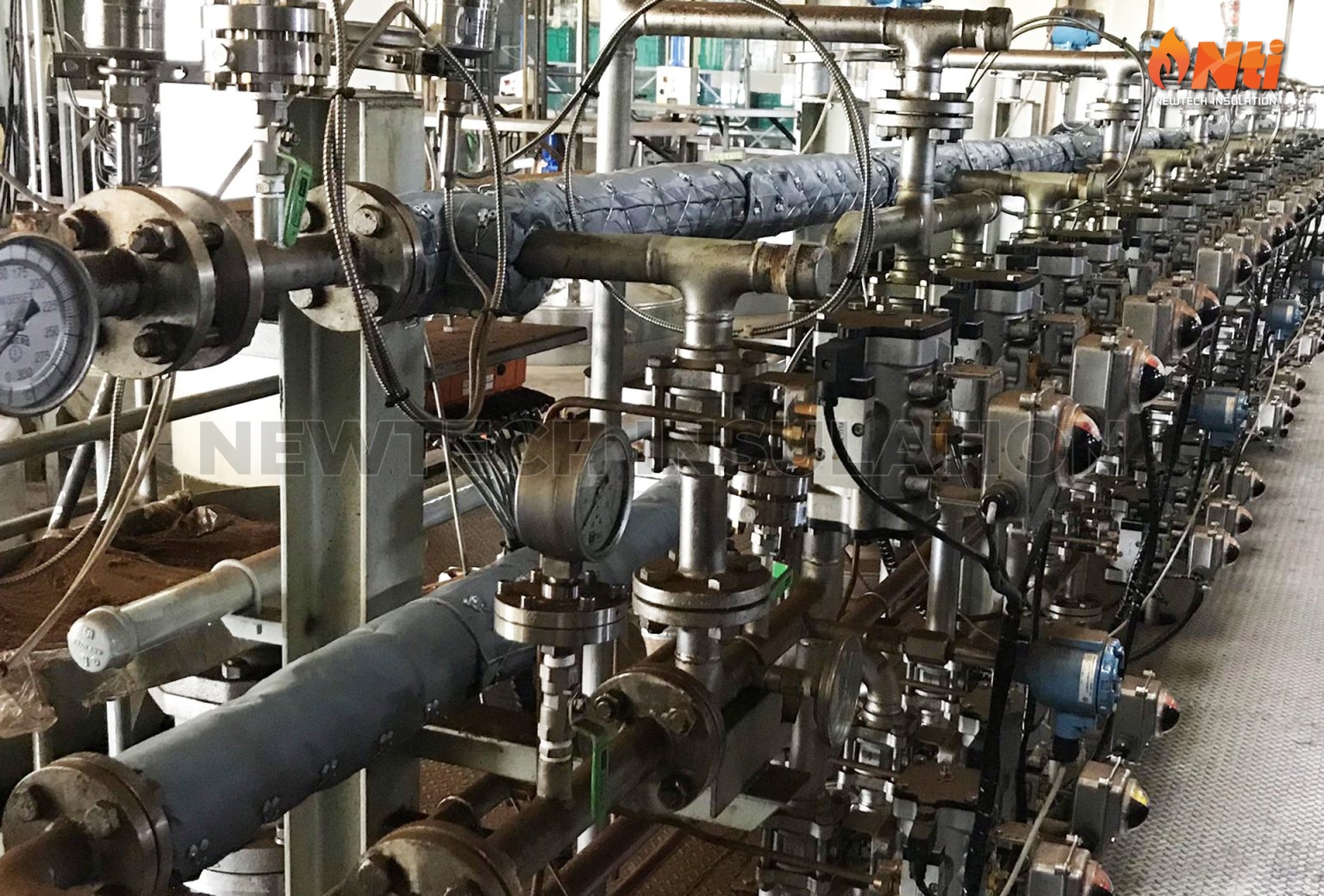 Steam Pipe Insulation - Newtech Insulation