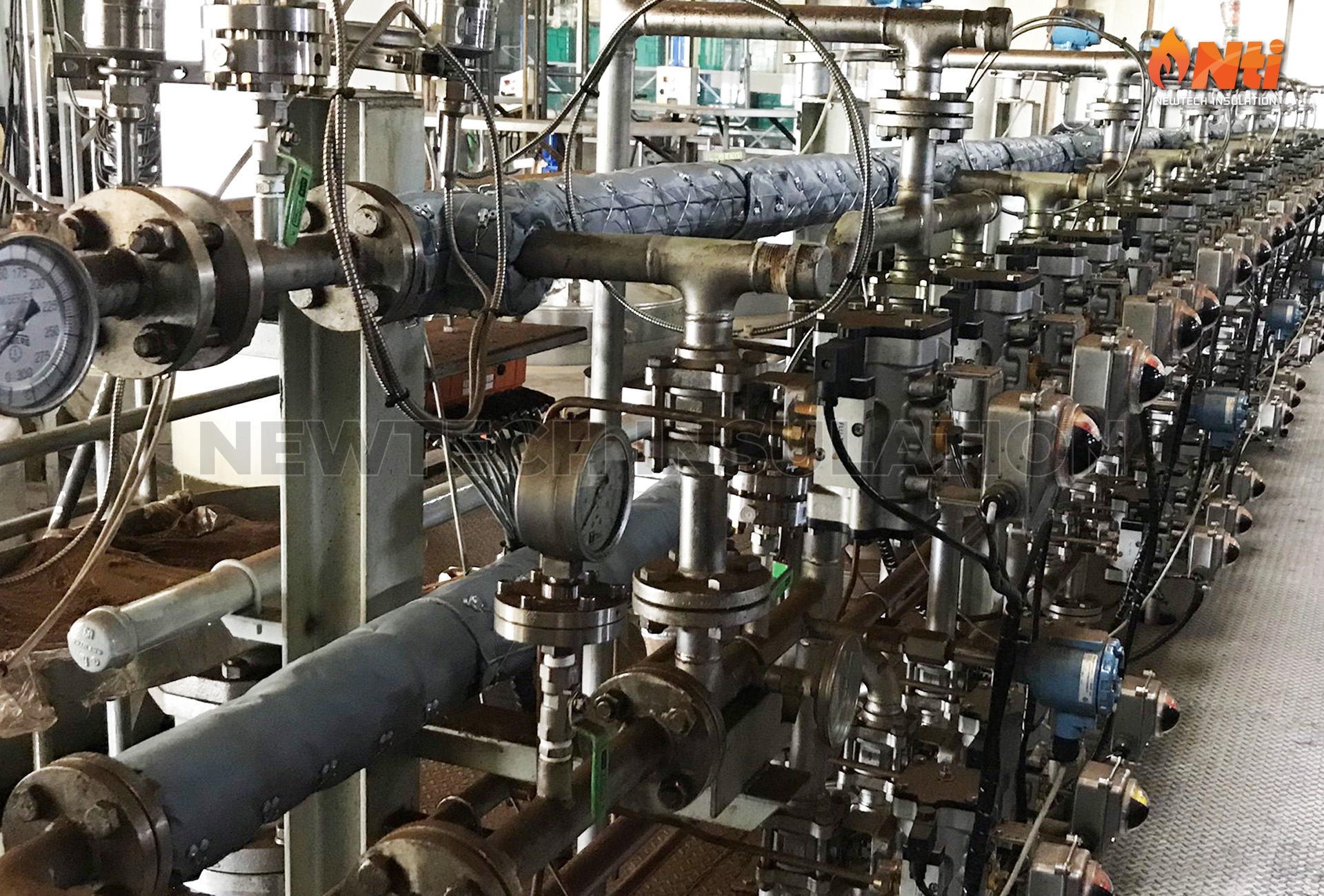 Steam Pipe Insulation - Newtech Insulation