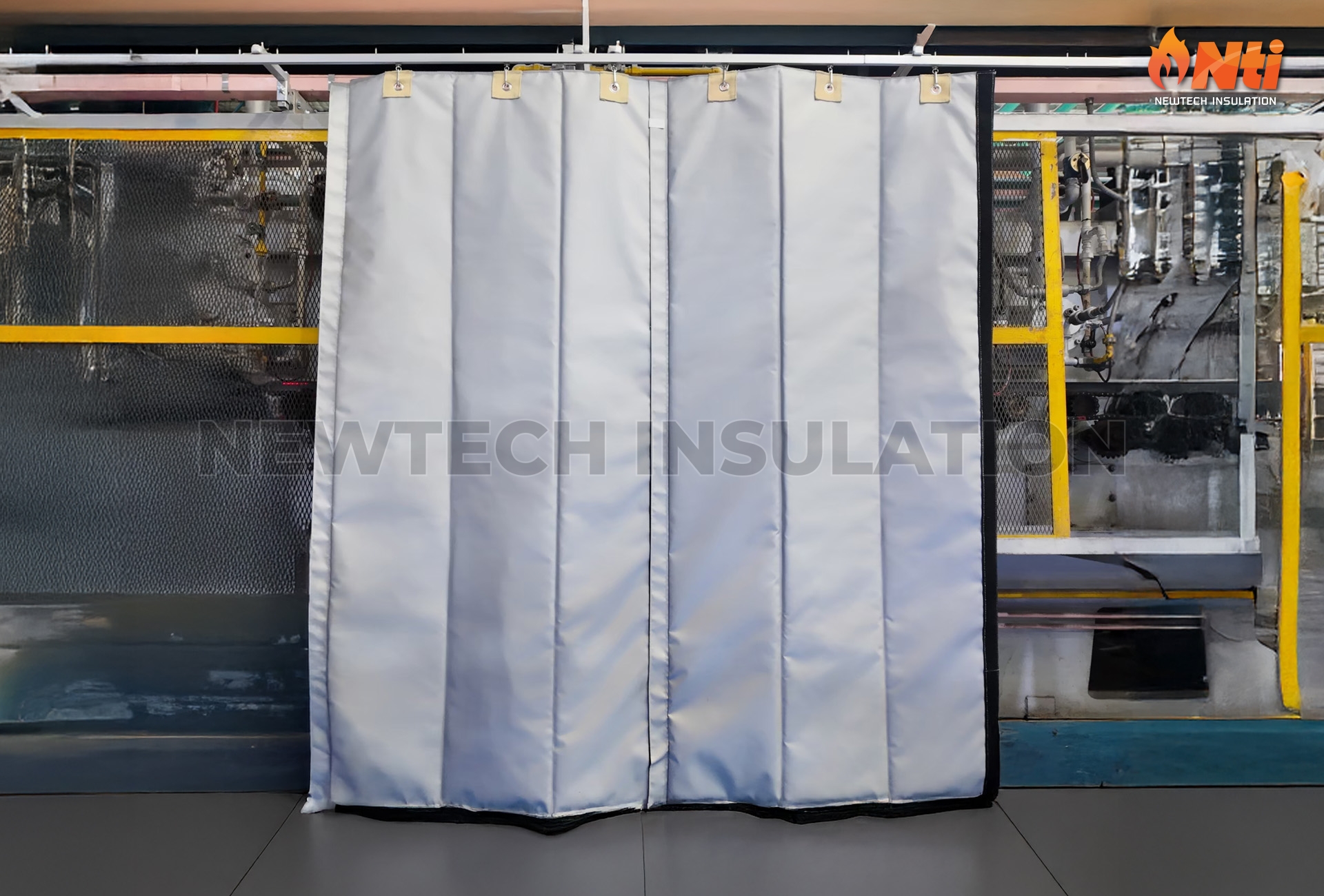 Industrial Heat-Resistant Curtains - Newtech Insulation