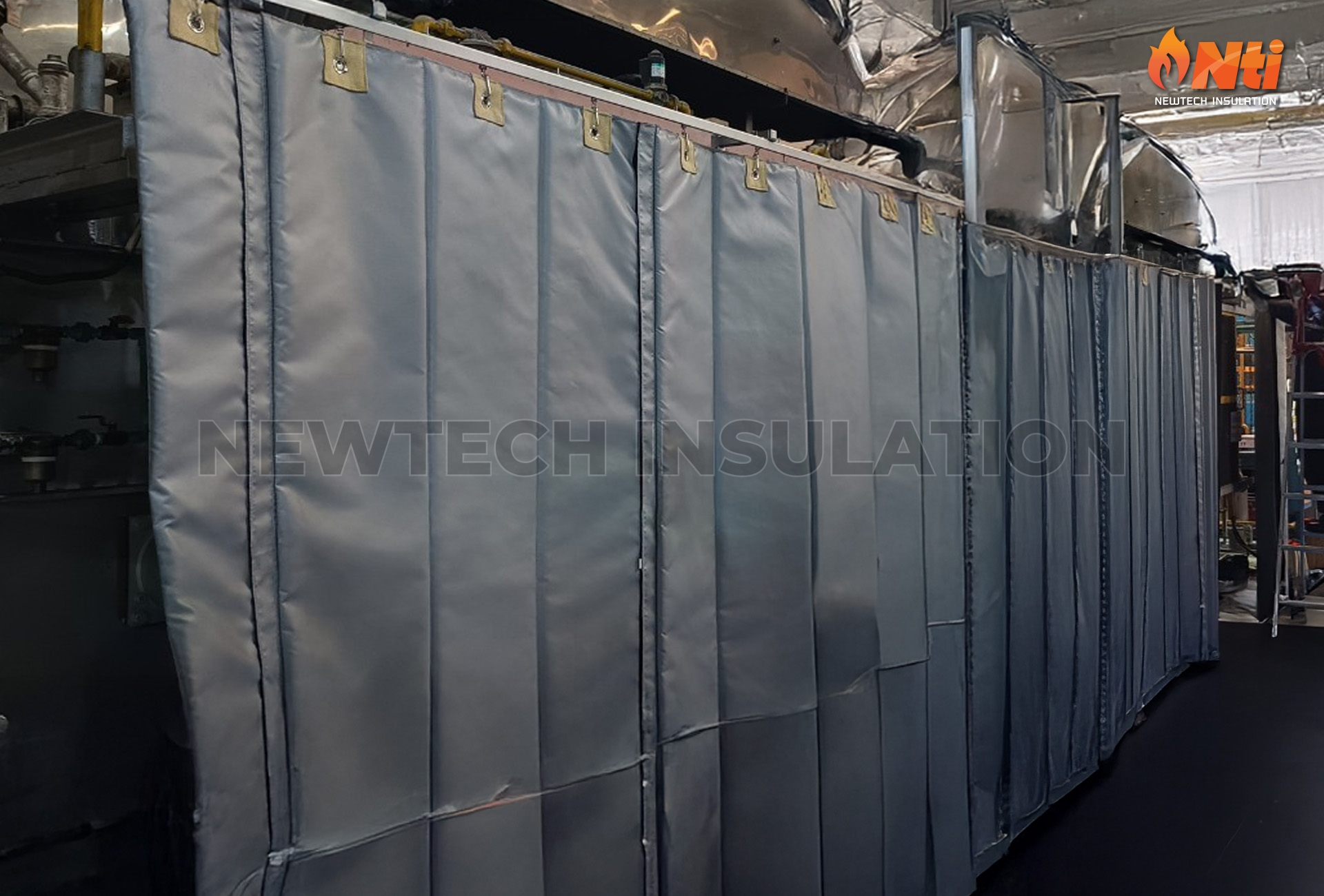 Industrial Heat-Resistant Curtains - Newtech Insulation