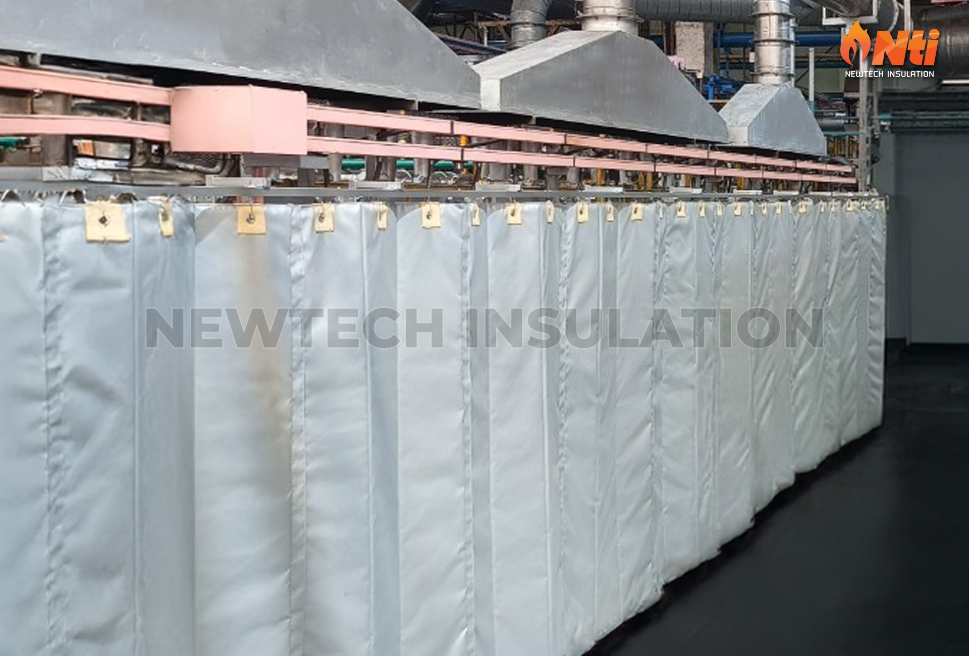 Industrial Heat-Resistant Curtains - Newtech Insulation