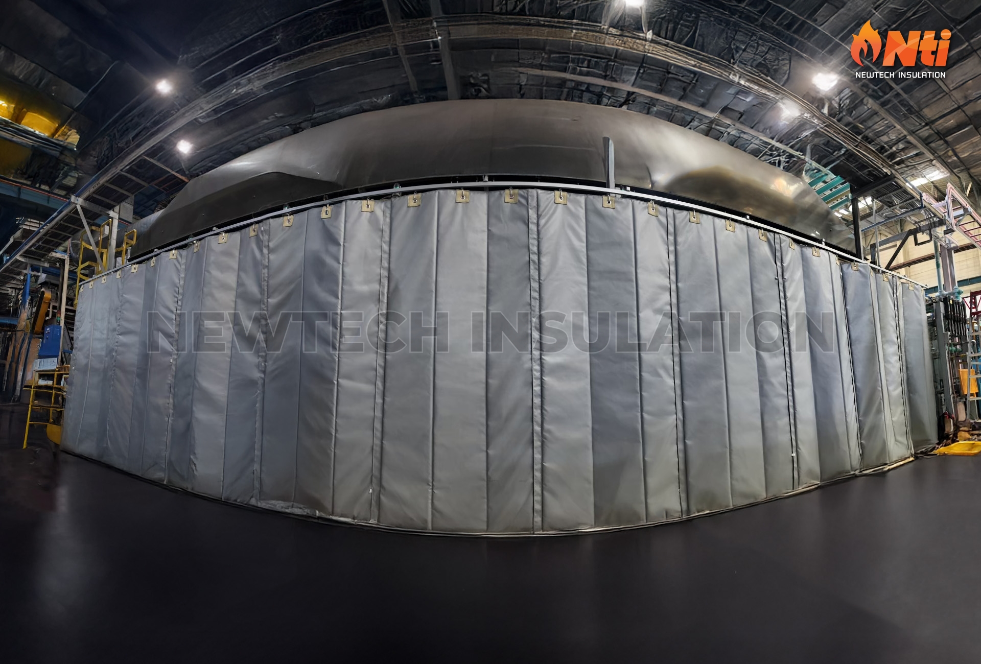 Industrial Heat-Resistant Curtains - Newtech Insulation