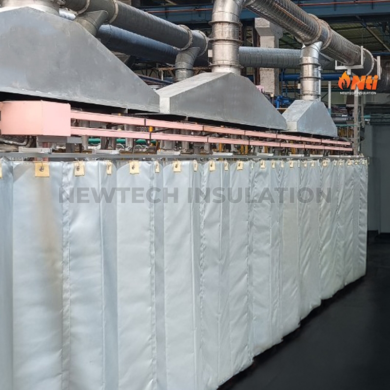 Industrial Heat-Resistant Curtains - Newtech Insulation